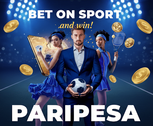 Paripesa - Welcome bonus on your first deposit up to €100.